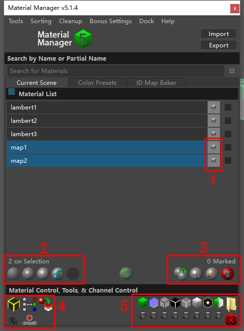 Material Manager Maya材质管理插件 - Win的小站